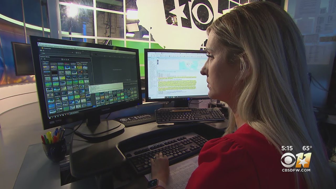 Behind The Scenes On A First Alert Weather Day - YouTube