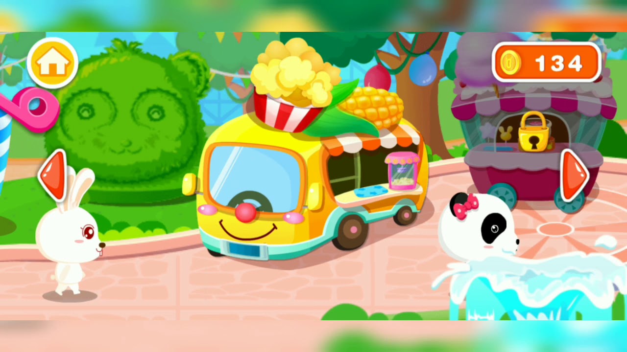 🐼 Game BabyBus Bahasa Indonesia - Taman Hiburan Bayi Panda - YouTube