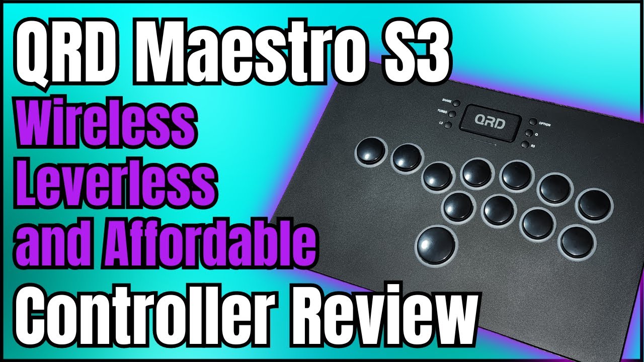 The Maestro S3 - QRD's All-New Wireless All-Button Controller - YouTube