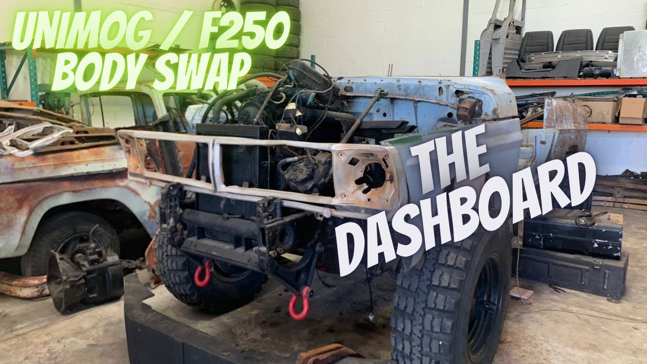 Unimog 06 - New Dashboard ideas force a change in the design. #f250 # ...