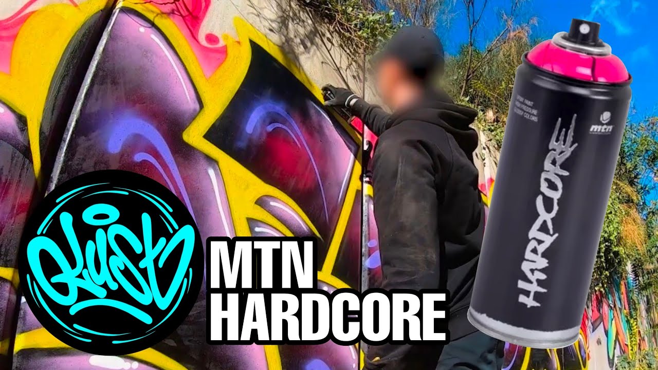 GRAFFITI 🔥 TESTING MTN HARDCORE ON RAW CONCRETE 🔥 - YouTube
