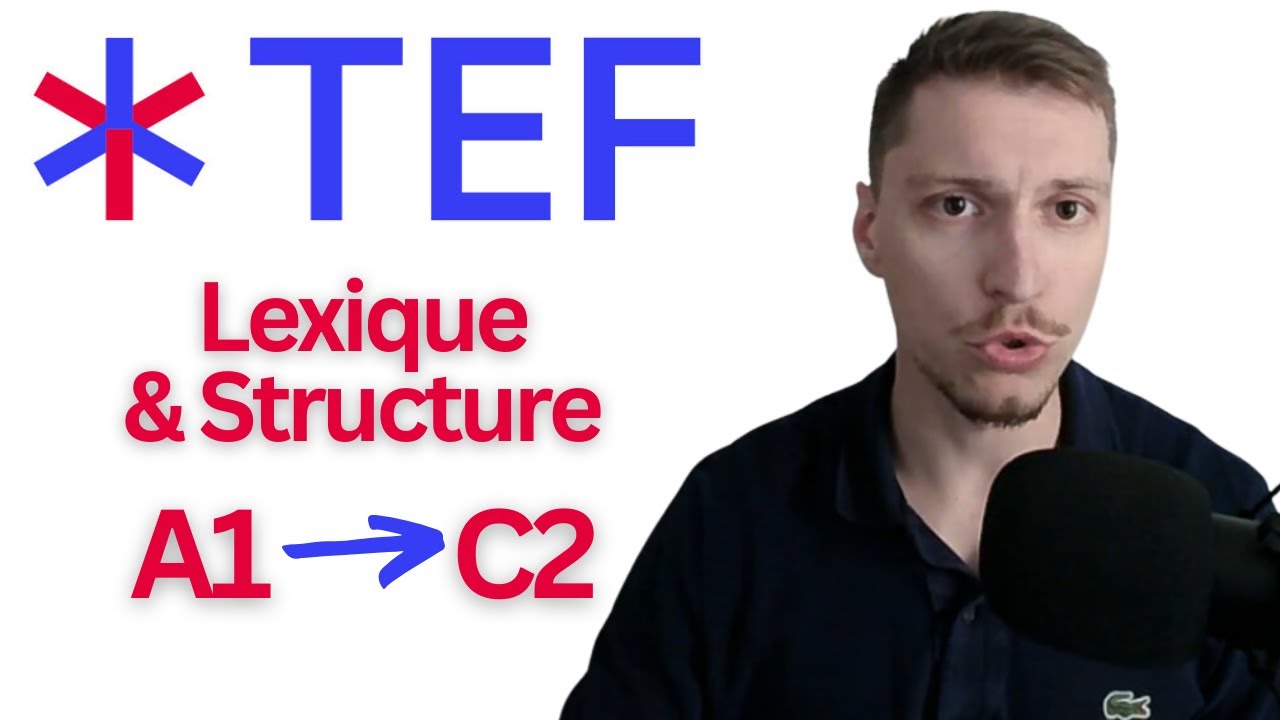 French TEF Exam Training: Lexique & Structure (A1 to C2) - YouTube