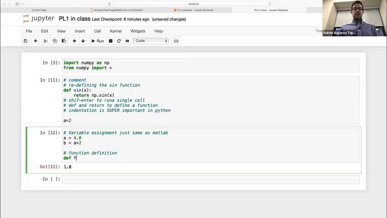 ME 489 Introduction to FE Python Lab 1: Python basics, solving linear ...