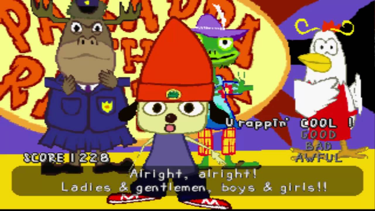 PaRappa the Rapper - Stage 6 (I Gotta Believe!! w/ Cool mode) - YouTube