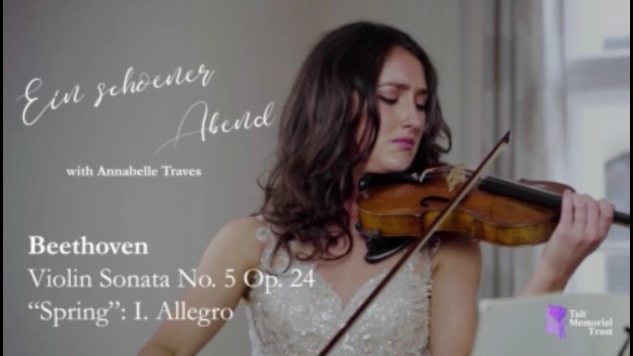 Violin Sonata No. 5 'Spring Sonata' in F maj. 1st mvmt | Annabelle ...