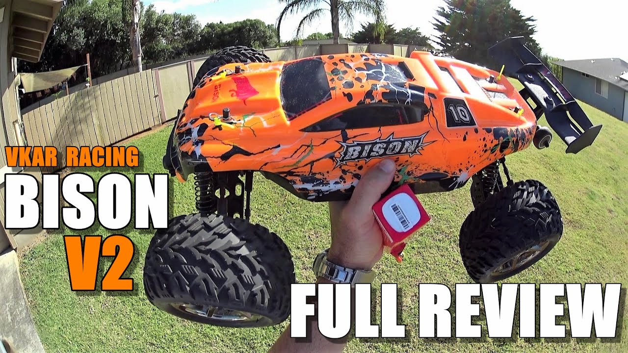 VKAR BISON V2 1:10 Monster - Full Review - [Unbox, Inspection, Run ...