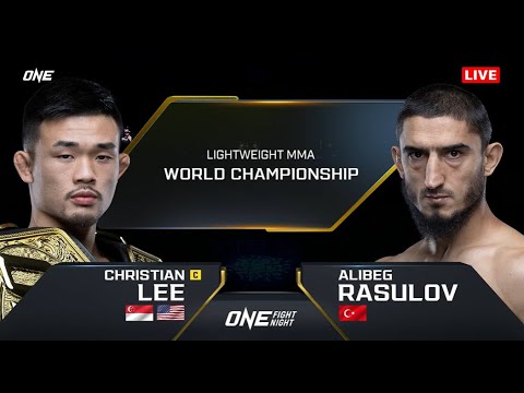 คริสเตียน ลี vs อาลิเบก ราซูลอฟ | ONE FIGHT NIGHT 26 | CH7HD | 7 ธ.ค. 2567 - YouTube