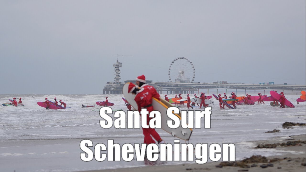 Start Waveski Surfing: joining the Santa Surf event at Scheveningen ...
