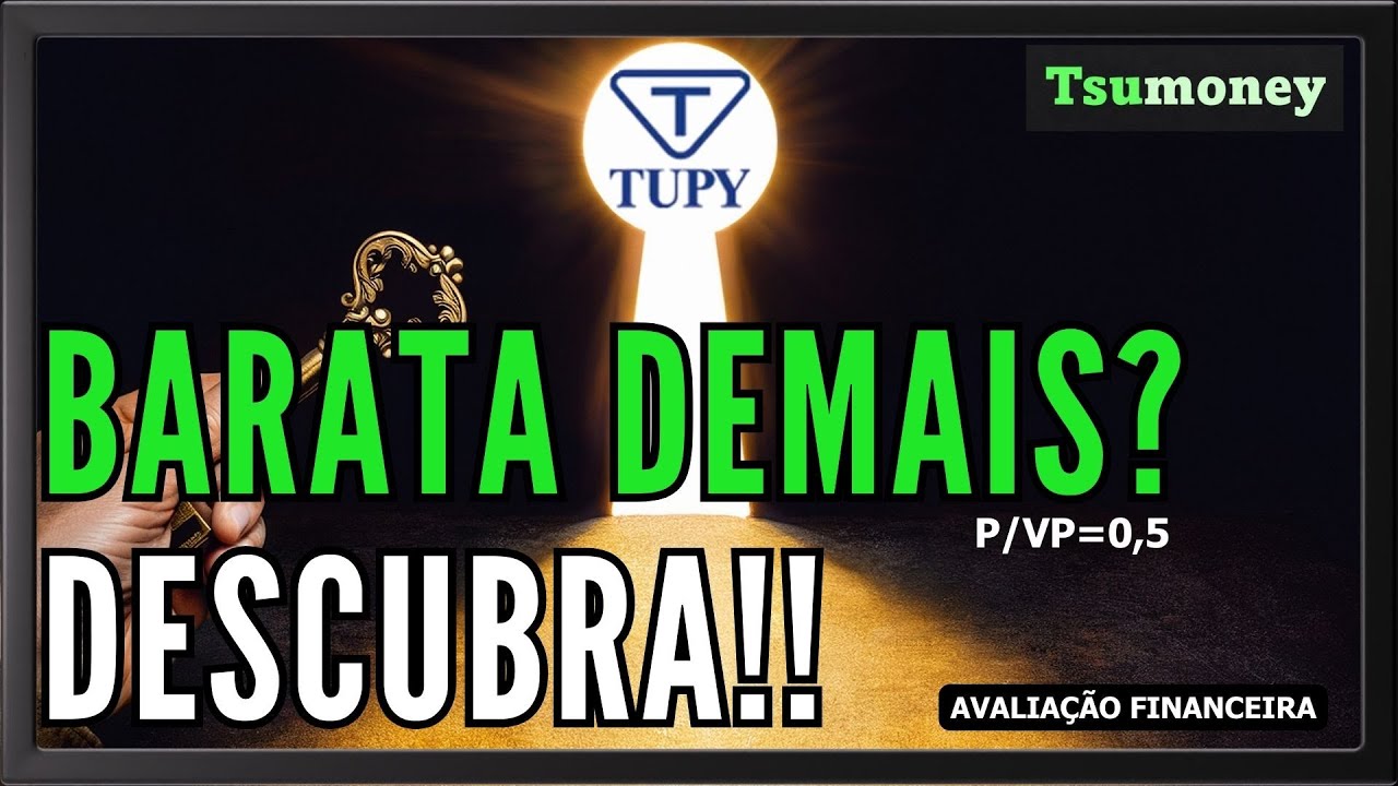 TUPY. Vale a Pena Investir? Esta Barata Demais! - YouTube