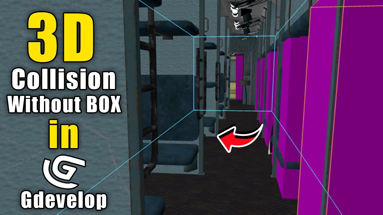 GDevelop 3D Mesh Collision Tutorial | Accurate 3D Model Collisions ...