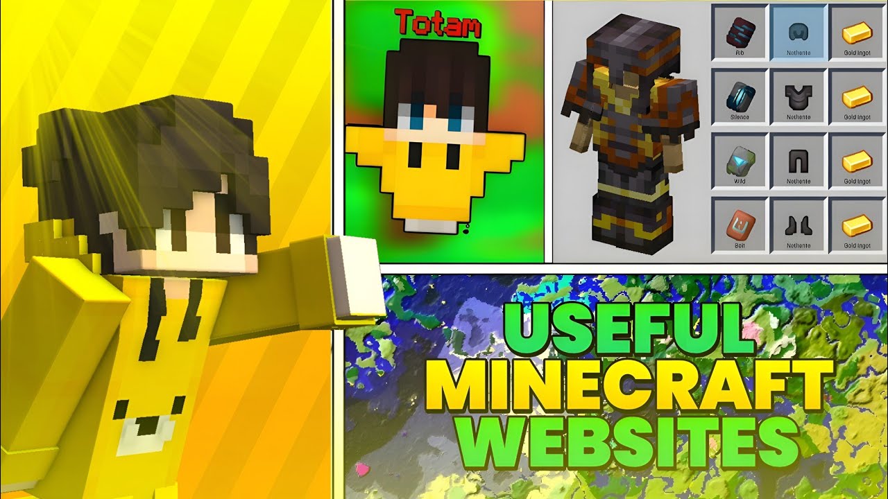 🤯Top 4 Minecraft Websites You NEED to Know About! 🔥 || 4 Useful ...