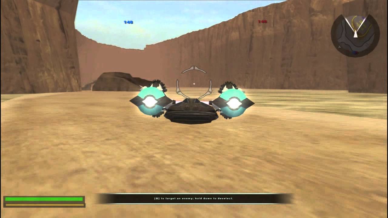 Battlefront 2 custom map review: Beggar's Canyon Podrace - YouTube