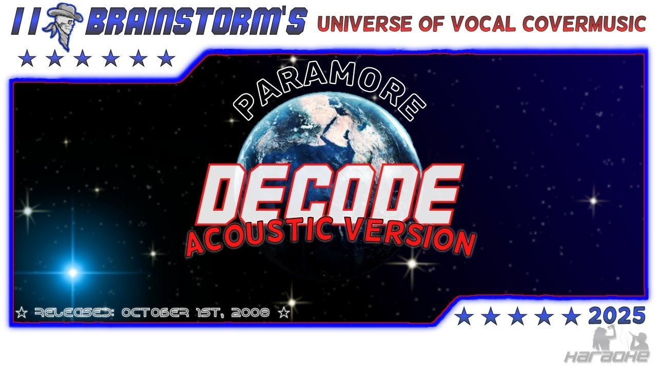Decode [Acoustic Version] - Paramore (Vocal Cover by Brainstorm ...