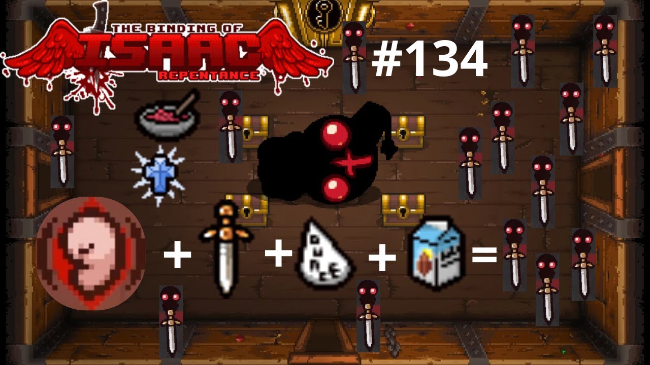 Le combo C SECTION CHEVALIER (the binding of isaac) #134 - YouTube