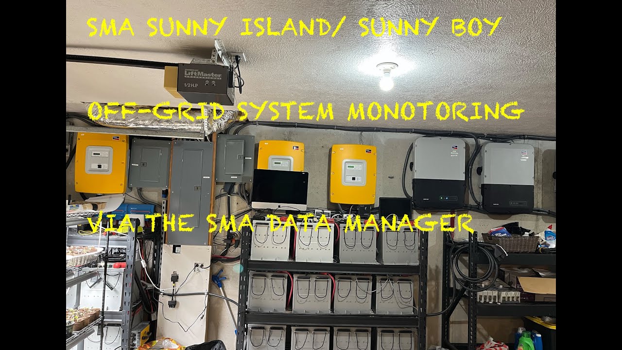 SMA DATA MANAGER, SUNNY ISLAND AND SUNNY BOY SYSTEM: OFF-GRID SOLAR ...