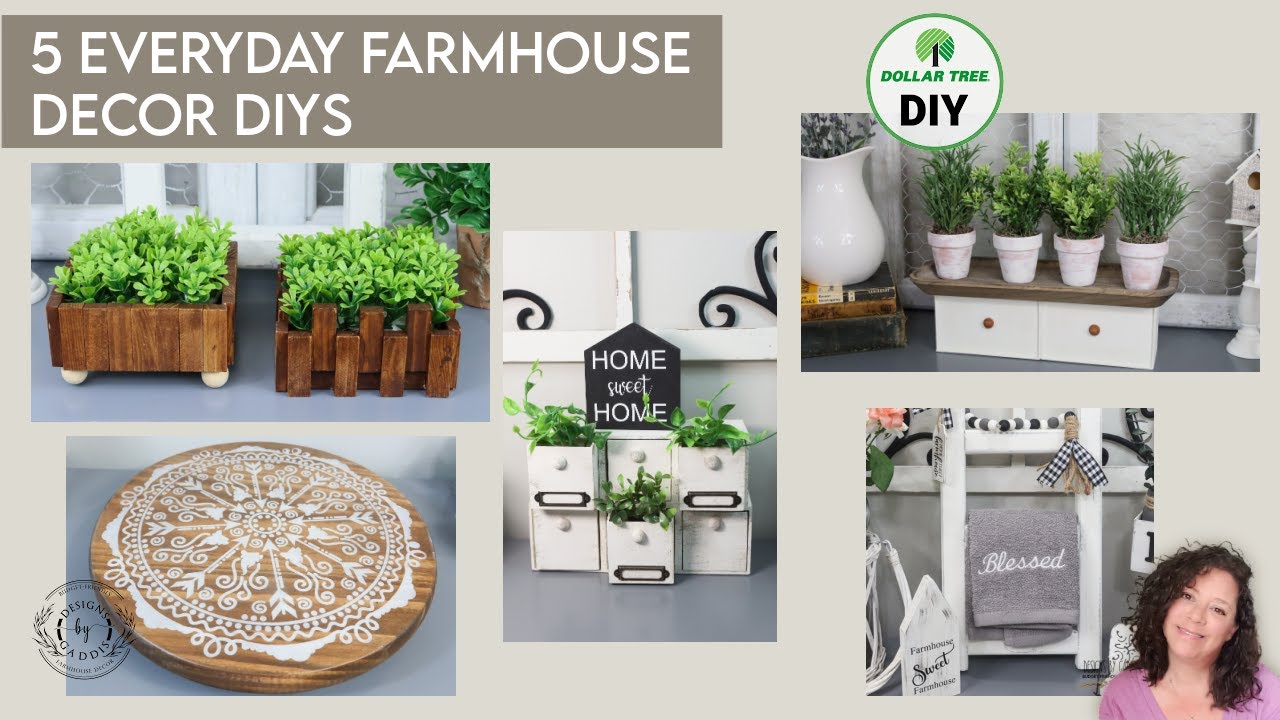 5 FARMHOUSE WOOD DECOR DIYS | WHAT WOOD YOU MAKE? - YouTube