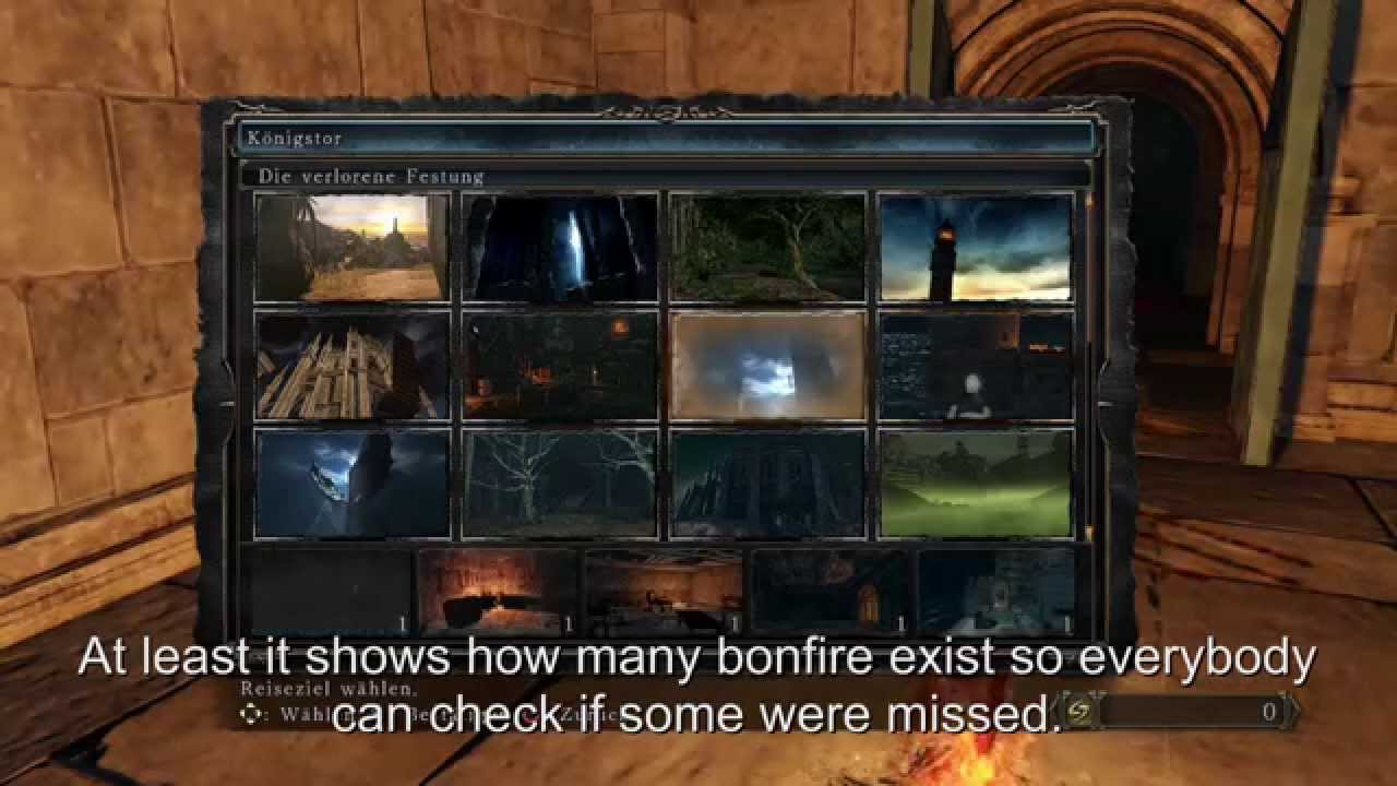 Dark Souls 2 glitch all bonfire revealed - YouTube