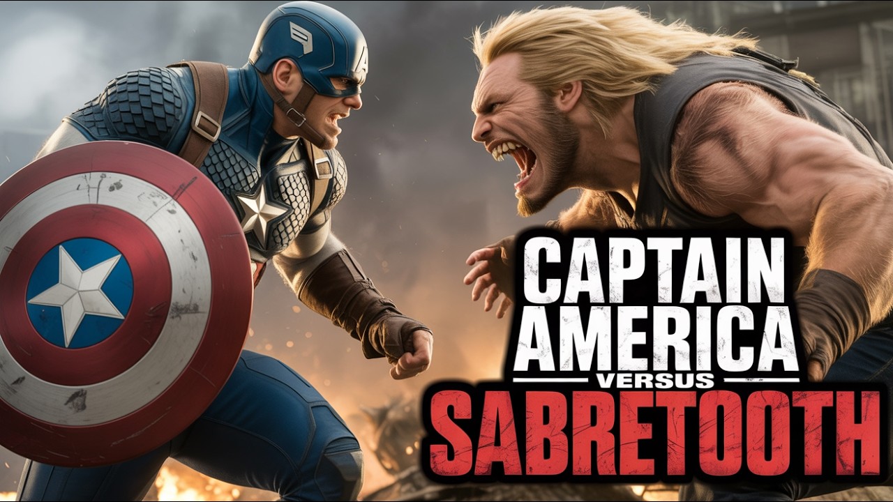 Can Captain America Survive The Beast Attack? - YouTube