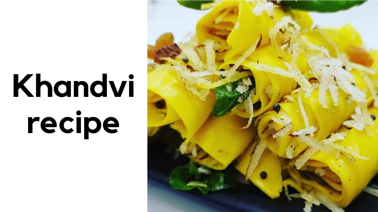 How to make khandvi at home | Khandvi recipe in hindi | Stuffed Khandvi ...