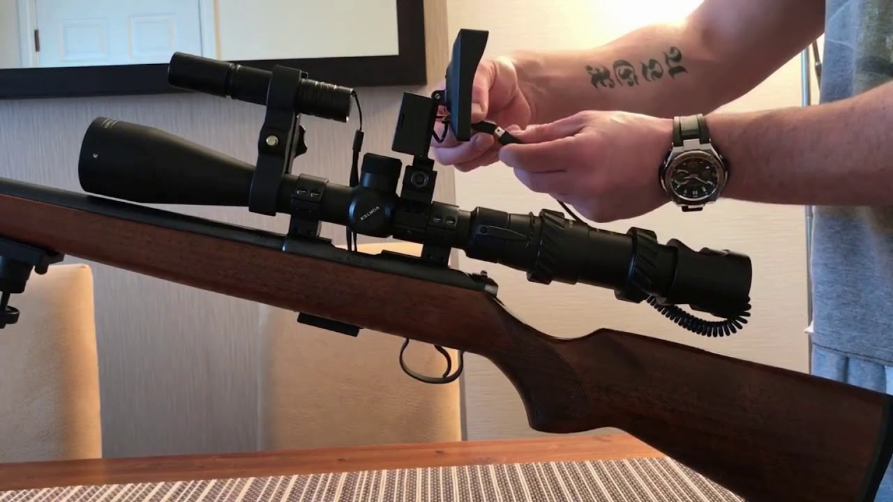 DIY Digital Nigt Vision for rifle scopes - YouTube