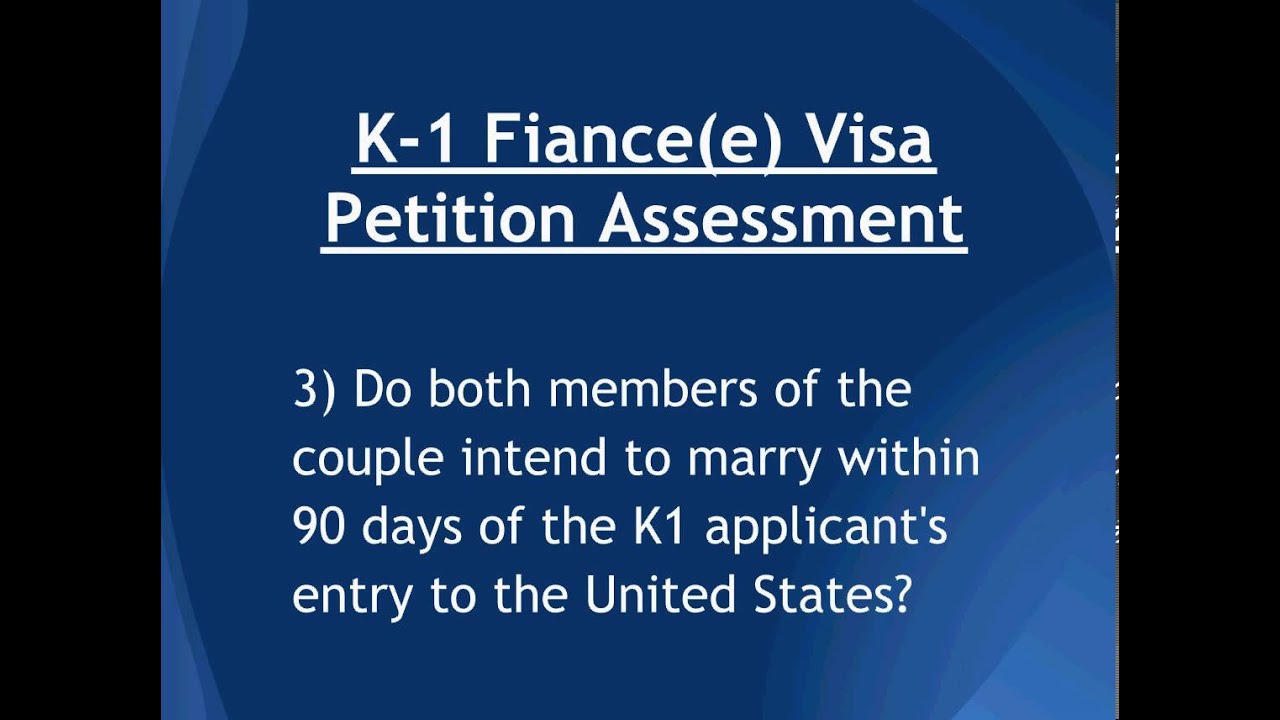 K1 Fiancee Visa Petition - Free Case Assessment (usavisalaw.com) - YouTube