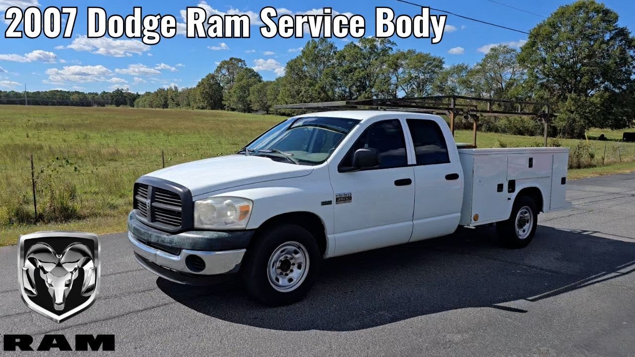 2007 Dodge Ram Service Body - YouTube