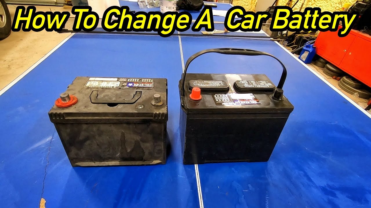 How To Change A Battery || Car - YouTube