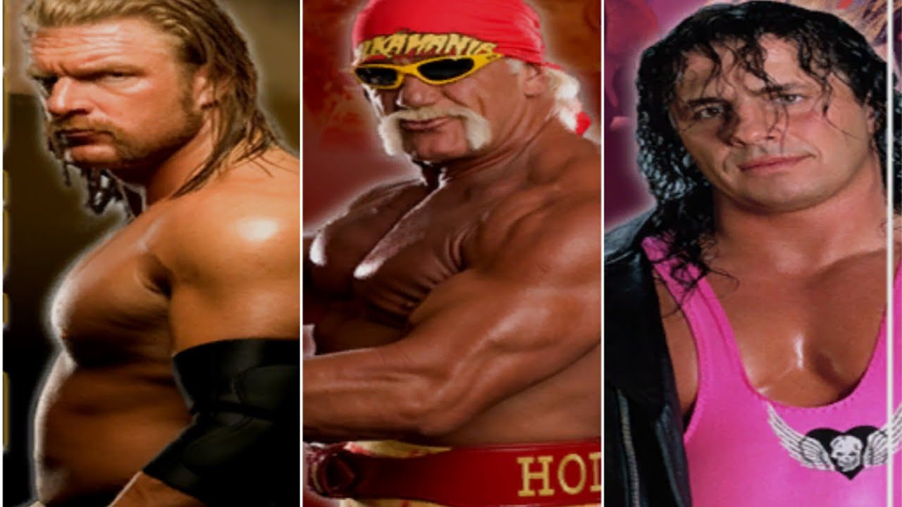 WWE SmackDown vs Raw 2007 - Triple H vs Hulk Hogan vs Bret Hart (World ...