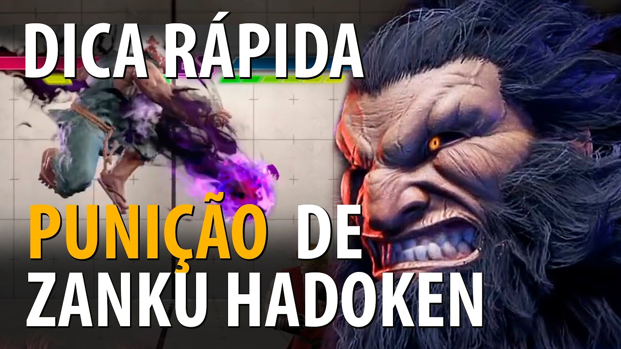 Como combater Zanku Hadoken (aéreo) de Akuma - Street Fighter 6 - YouTube