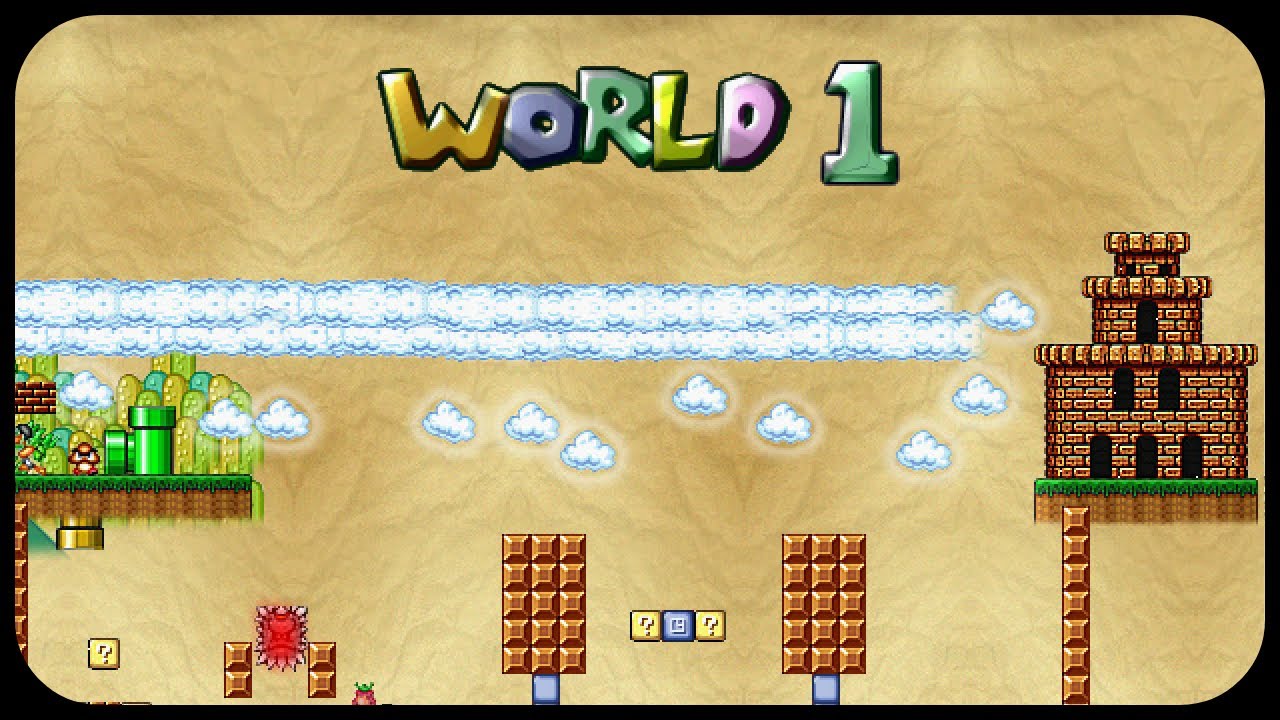 Mario Forever Turbo World (World 1) - YouTube