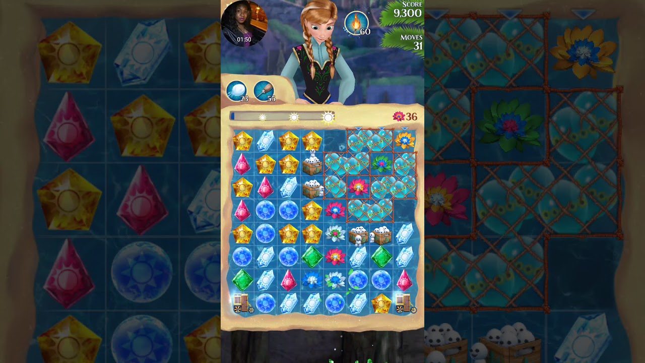 Frozen free fall endless maps level 999 - YouTube