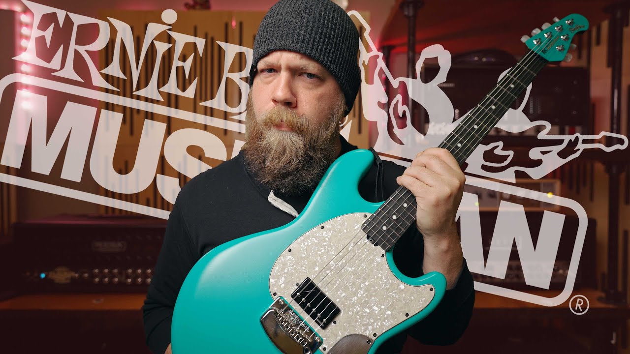 RIFF MACHINE! My Custom Music Man Sting Ray! - YouTube