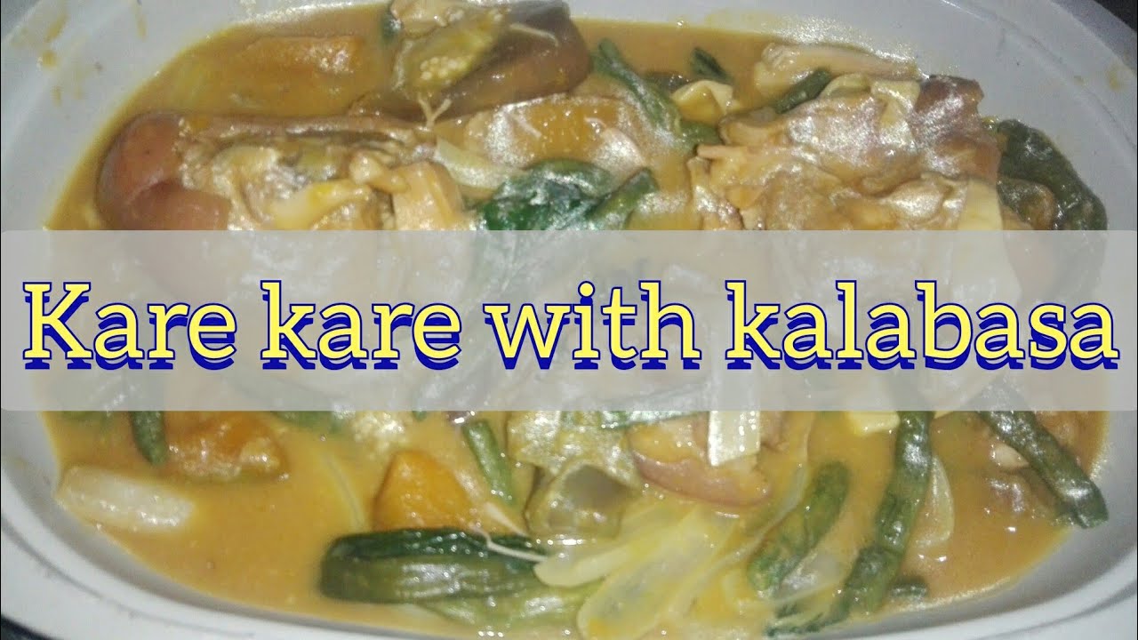 How to cook Kare kare with kalabasa | easy kare kare recipe | - YouTube