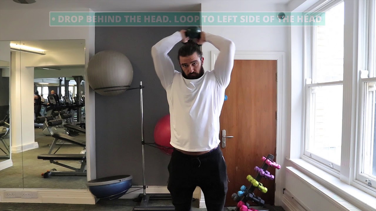 How To Do Kettlebell Hip Halo | Exercise Demo - YouTube