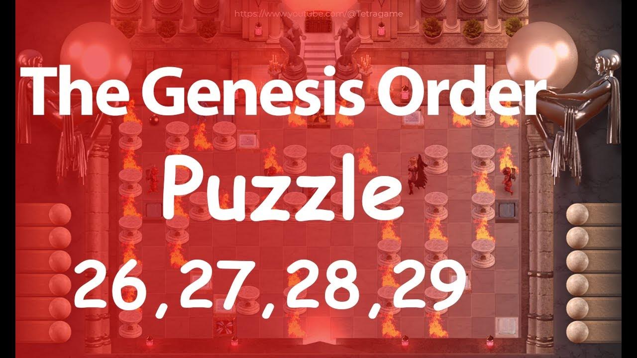 The Genesis Order - AngelCraft Puzzles walkthrough 26,27,28,29 - YouTube