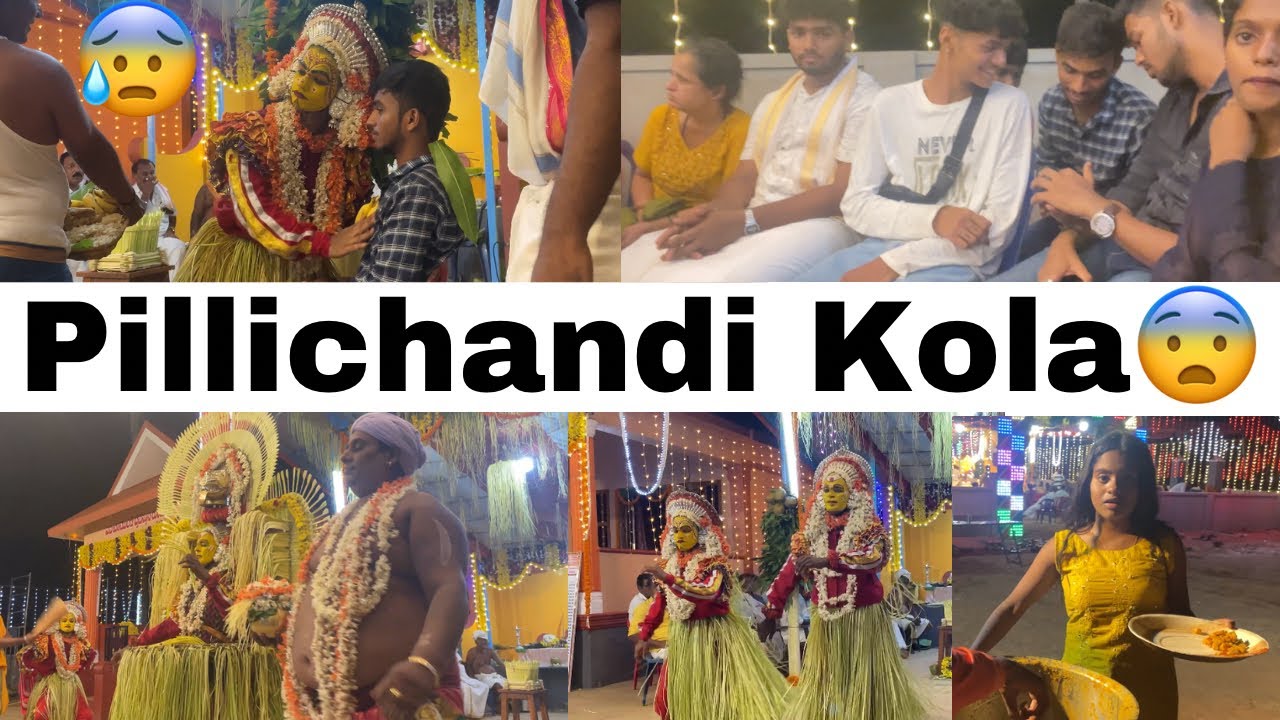 Pillichandi Kola😰kunjoor Udupi| Rakshita tulu talks #rakshita #kola # ...