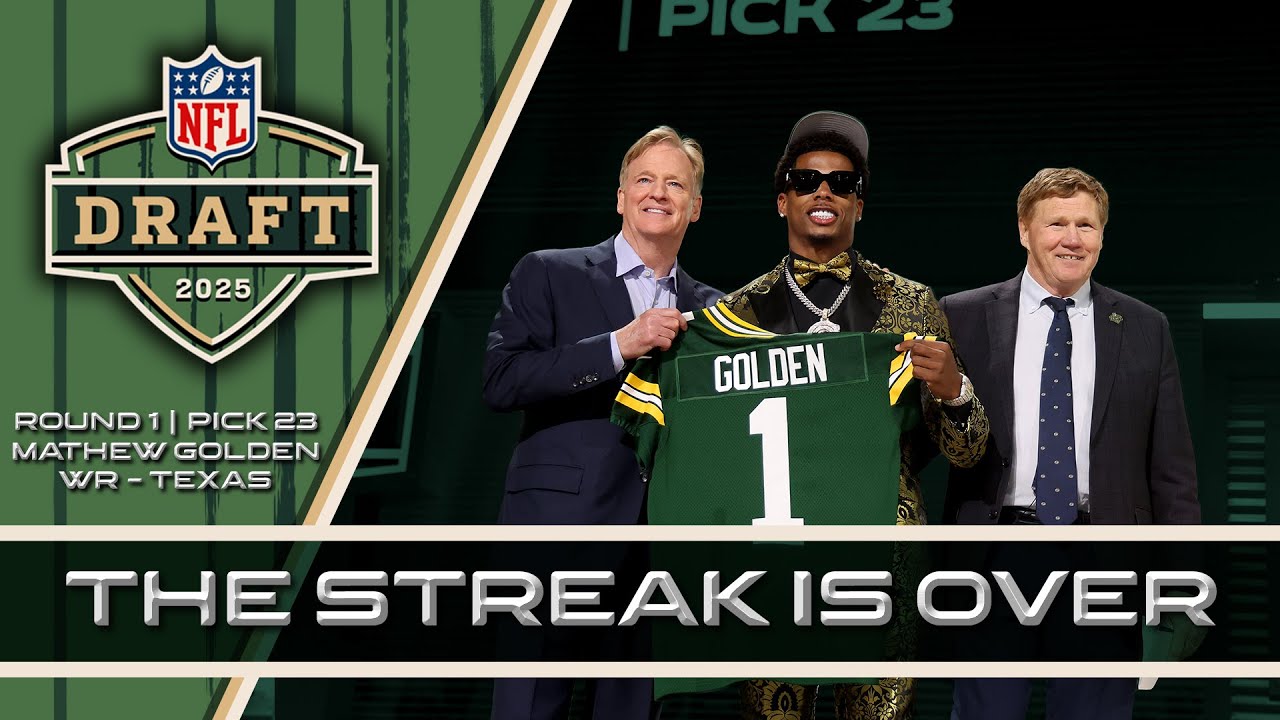 They Finally Did It: The Packers Draft Matthew Golden Reaction ...