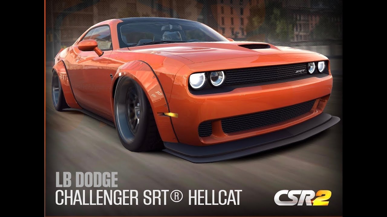 CSR2 LB SRT HELLCAT Max Tune & Shift Pattern 8.75 secs - YouTube