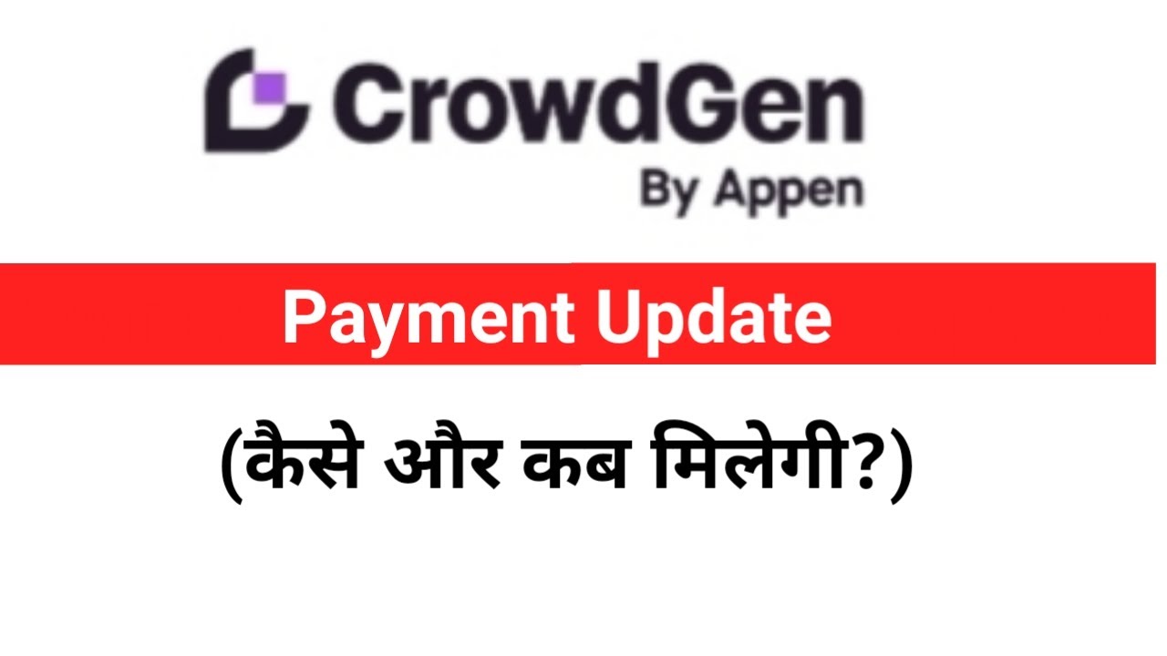CrowdGen | CrowdGen Contributor | Crowd gen Payment | Work From Home ...