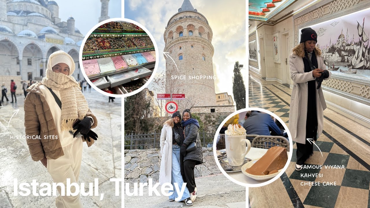 🇹🇷 Exploring Istanbul | Blue Mosque, Grand Bazaar & Galata Tower ...