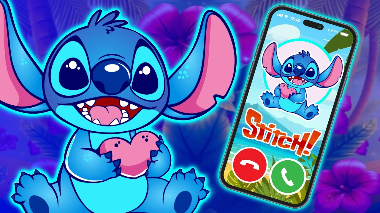 Llamada de Stitch 👽💙 ¿Quieres conocerte y jugar contigo? - YouTube