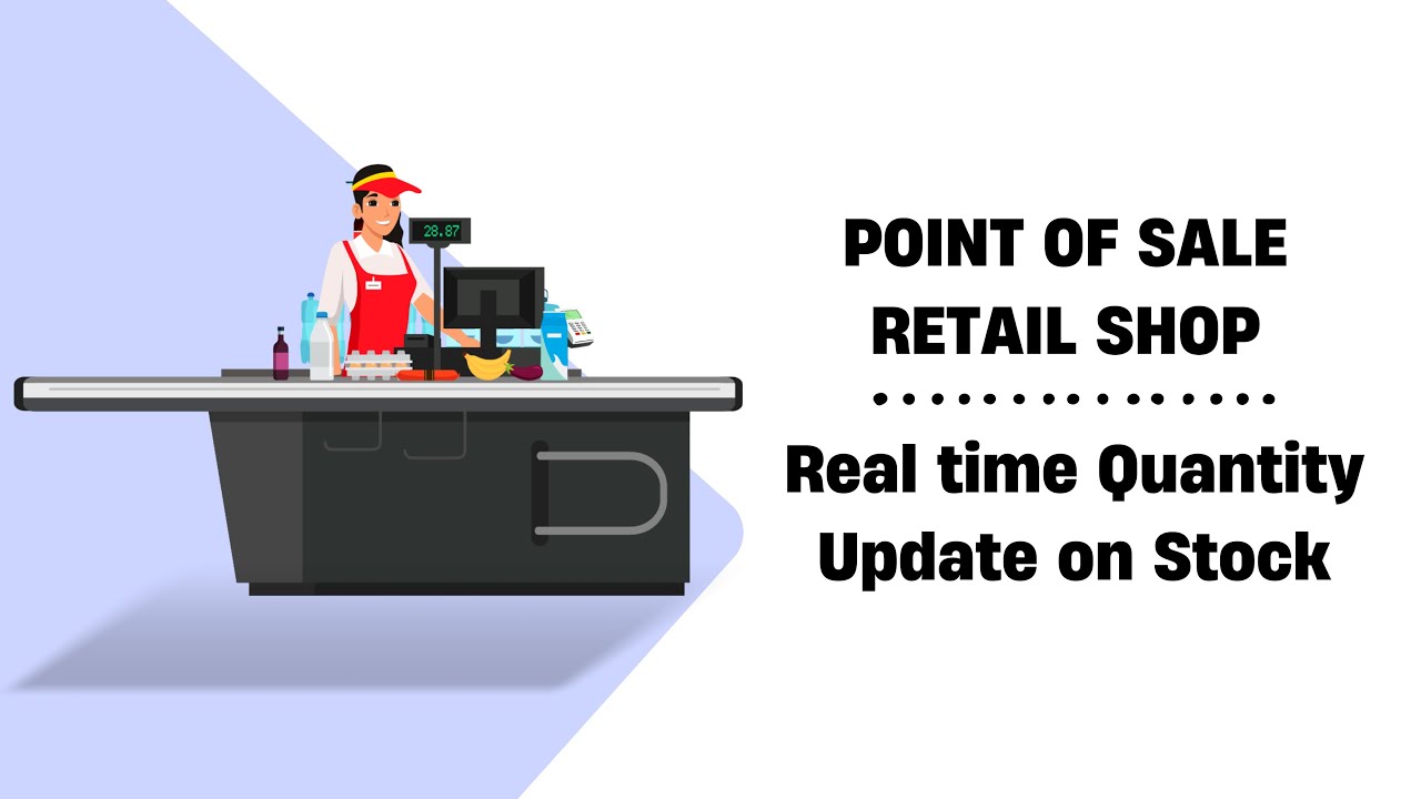 POS Retail Shop - Real time Qty Update on Stock Odoo - YouTube