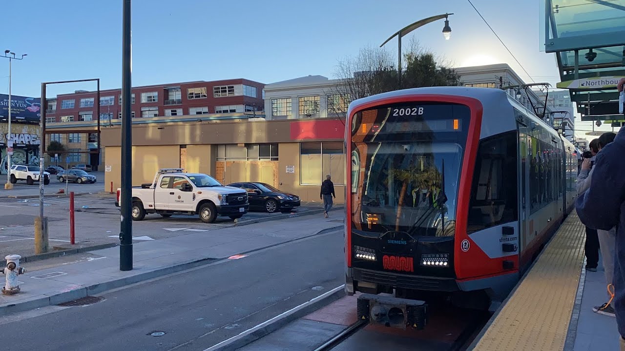 [SF MUNI] LRV4 #2002 on T+ Third Street Special to Chinatown - Rose Pak ...