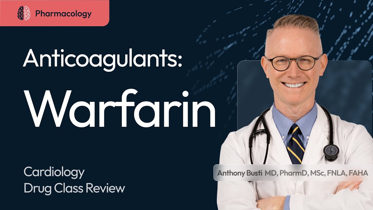 Warfarin (Vitamin K Antagonist; VKA): Pharmacology Made Easy - YouTube