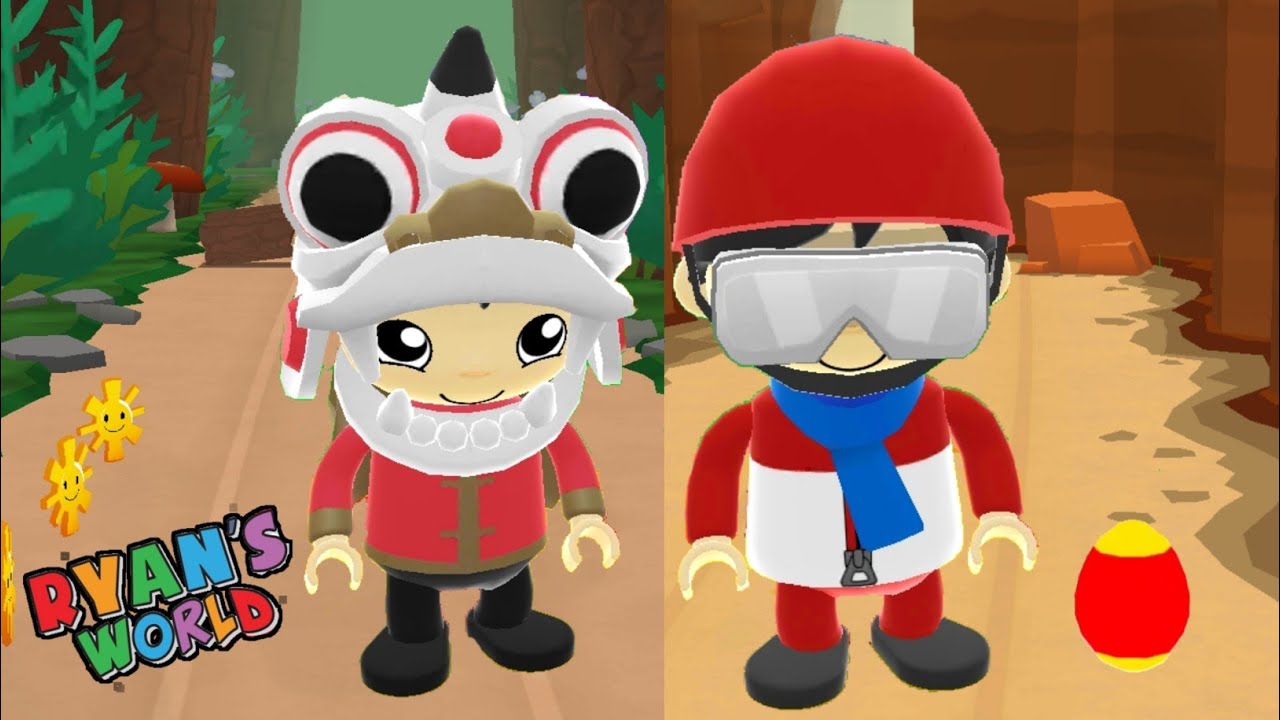 Glitch In TAG WITH RYAN | Giant Super Rare Antarctica Ryan Challenge ...