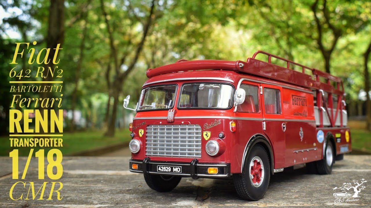 1:18 Fiat 642 RN2 Bartoletti Ferrari Race Transporter 1957 CMR ...