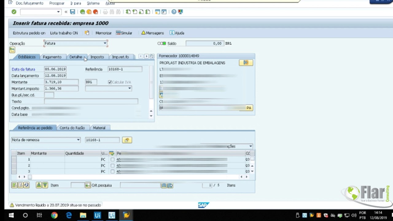 Automação MIGO e MIRO | SAP | Flar Consulting. - YouTube
