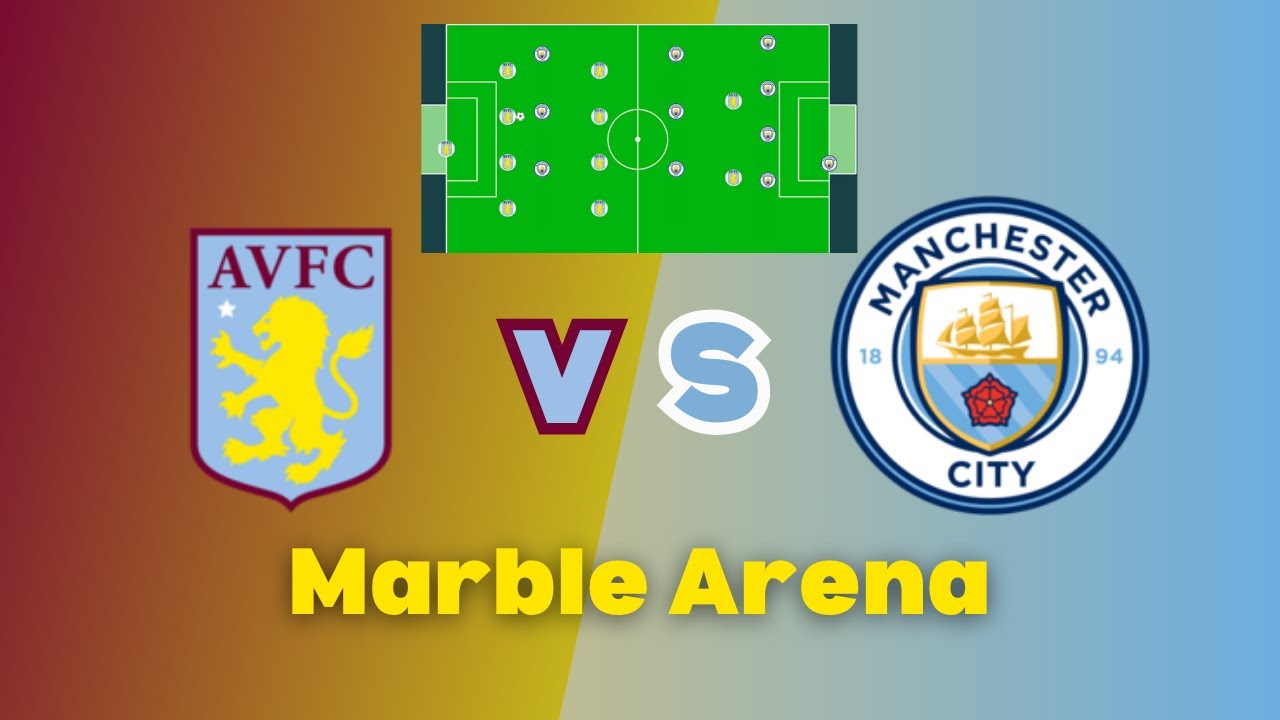 Aston Villa vs Manchester City (Marble Arena) - YouTube
