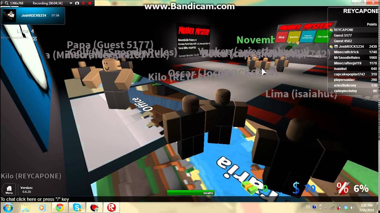 Let Play (Roblox): Murder Mystery w/ GamerBoy14x - YouTube