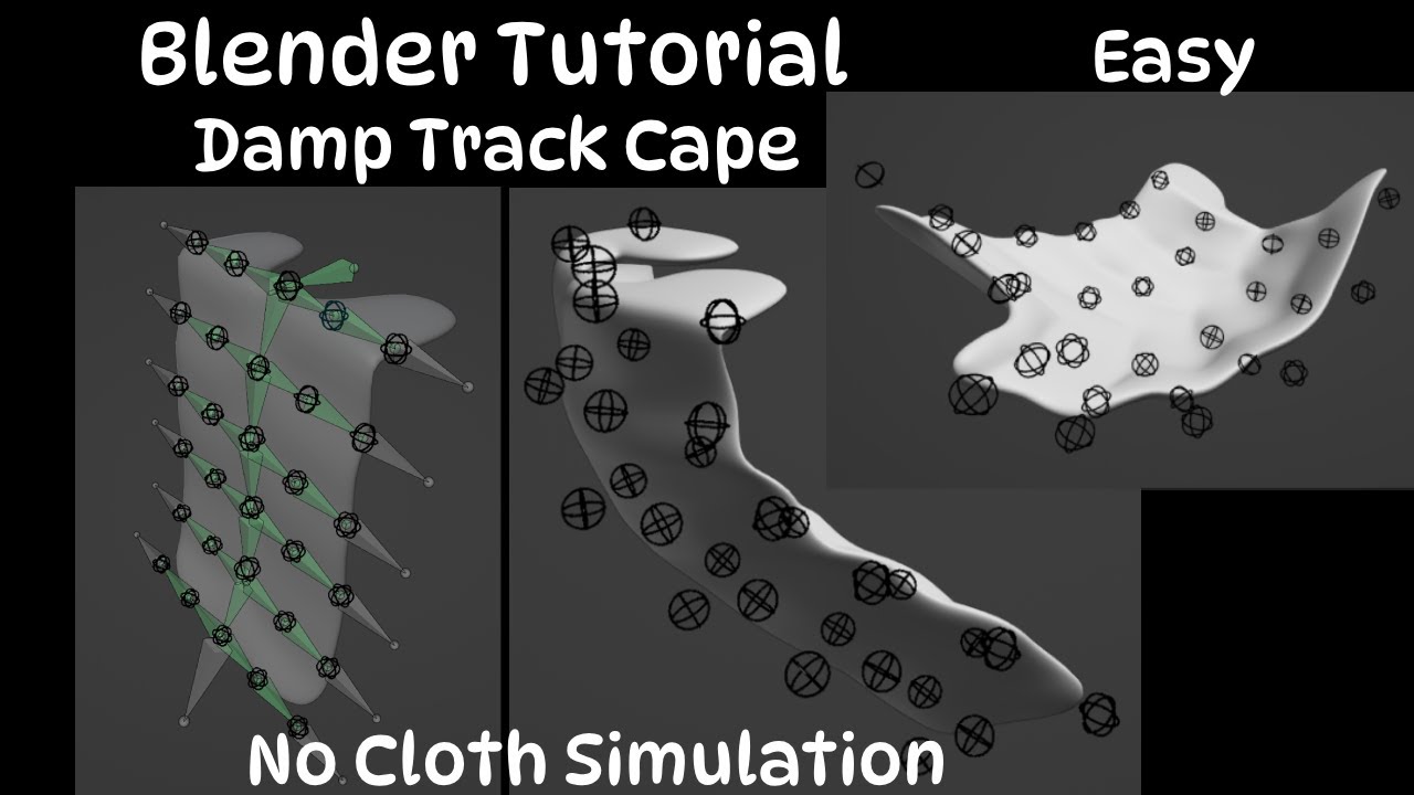 Damp Track Cape (Blender Tutorial) - 2024 - YouTube